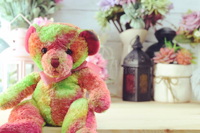 Beautiful Interior Decoration Teddy Bear with Different Home Related ...