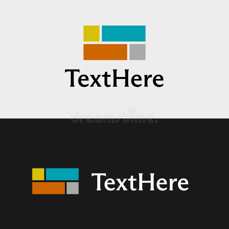 Beautiful Interior Designing Business Logo - Wall Designing Logo Stock ...