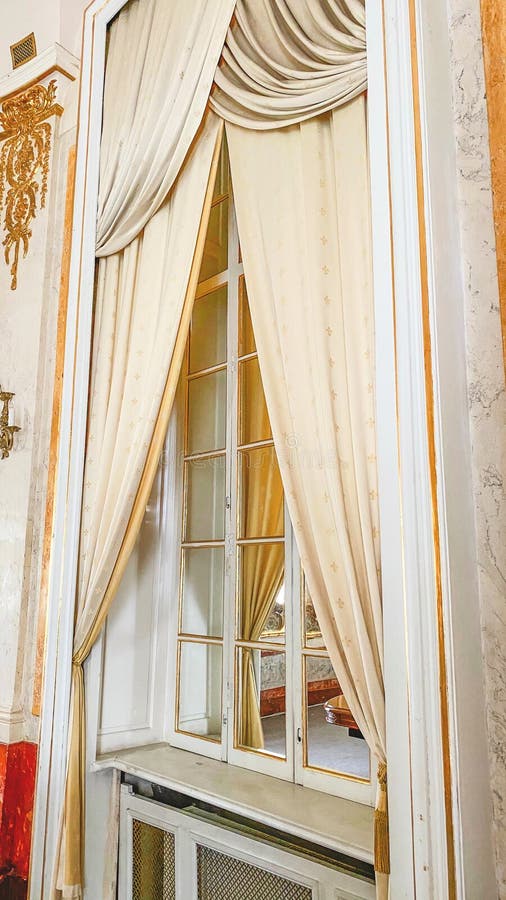 138 Beautiful Palace Interior Window Curtains Stock Photos - Free ...