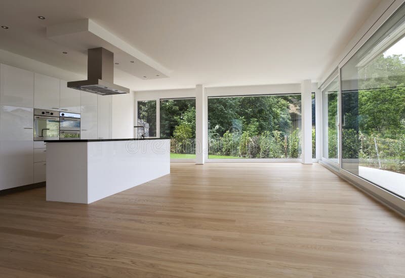 Beautiful Interior of a Modern House Stock Photo - Image of home ...