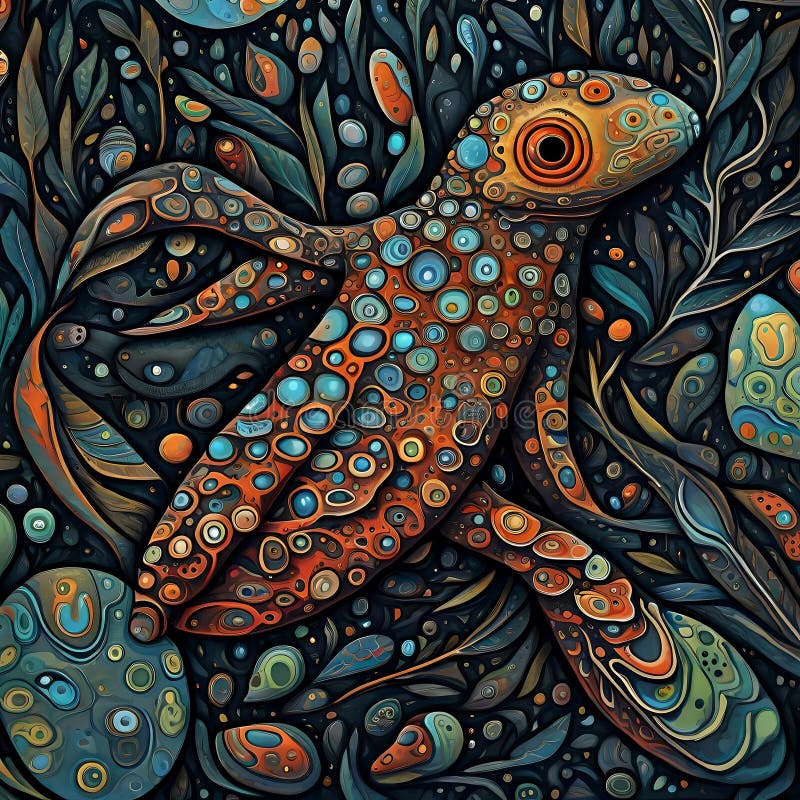 Psychedelic Creatures Stock Illustrations – 356 Psychedelic Creatures ...