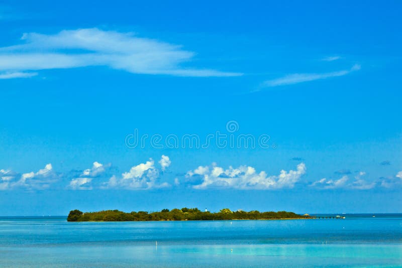 Beautiful Island in the Florida Keys Stock Image - Image of beautiful ...