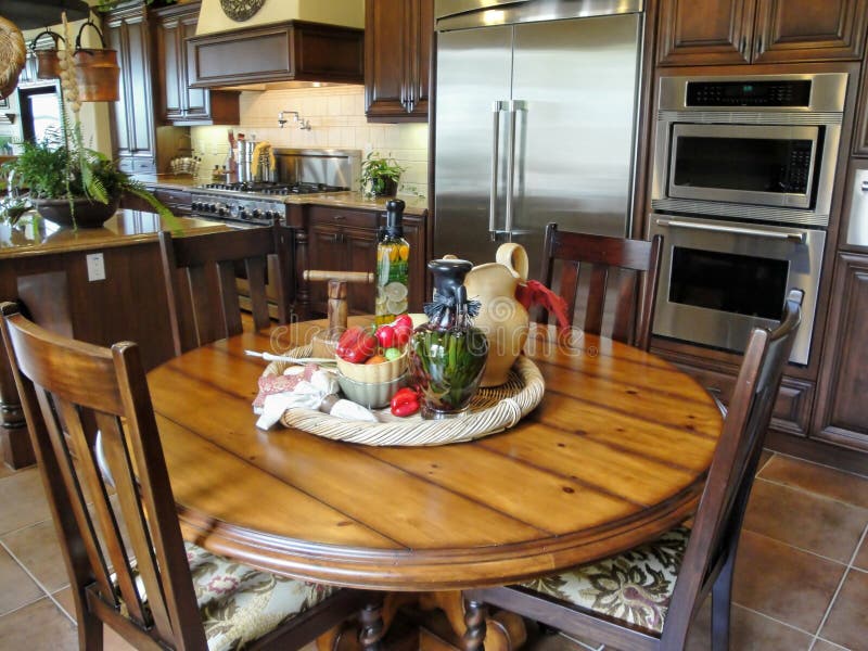 Beautiful Italian Style Kitchen Stock Image - Image of gourmet, kitchen ...