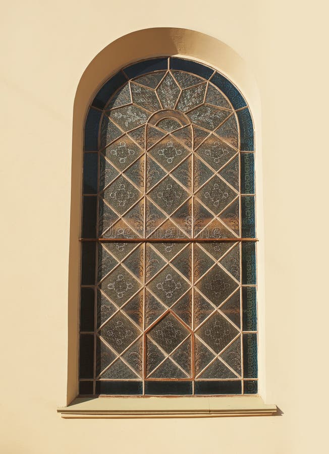 Beautiful Italian Windows on Blue Building Facade Stock Image - Image ...