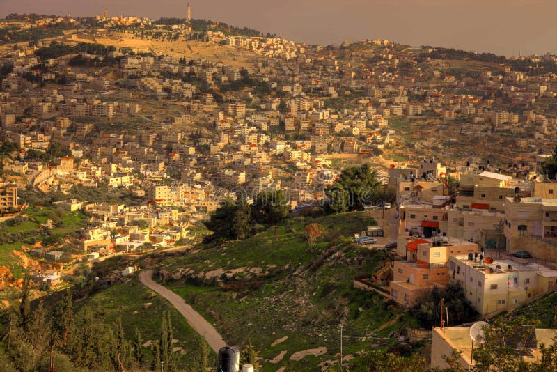Beautiful Jerusalem stock image. Image of lanscape, cityscape - 74753963