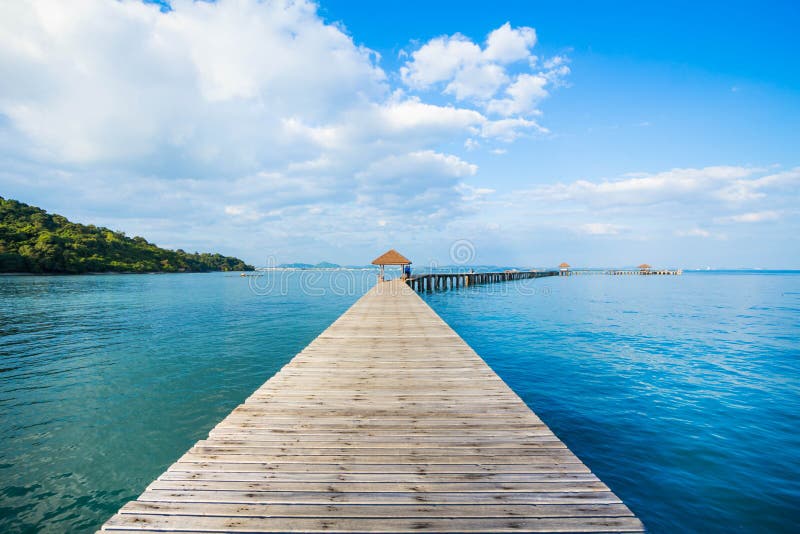 Beautiful Jetty stock image. Image of tranquil, luxurious - 37075451