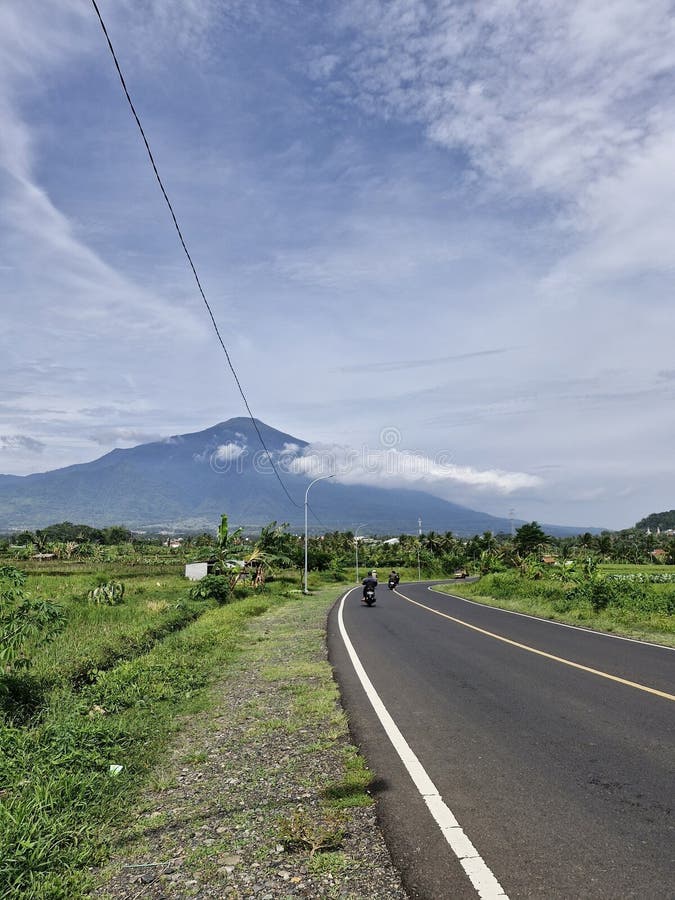 A Beautiful Journey Accompanied by Views of Mount Ciremai Indonesia ...