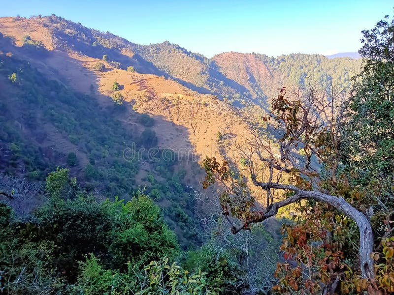 Beautiful Journey To Mountain View Nice Looking Image Stock Photo ...