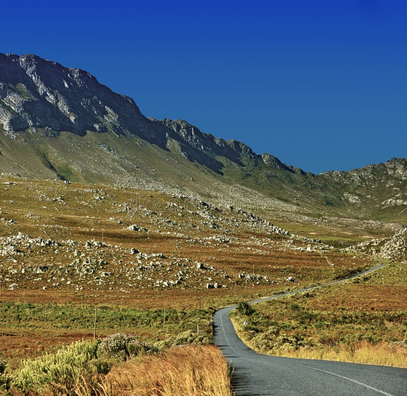 Beautiful Journeys. an Empty Road through the Countryside. Stock Photo ...