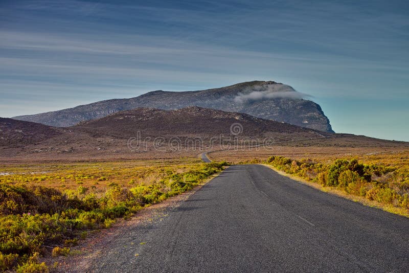 Beautiful Journeys. an Empty Road through the Countryside. Stock Photo ...