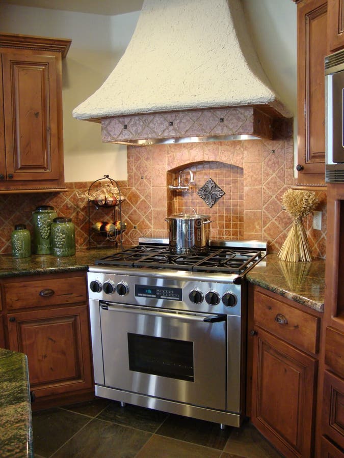 Beautiful Kitchen stock image. Image of house, luxury - 10879749