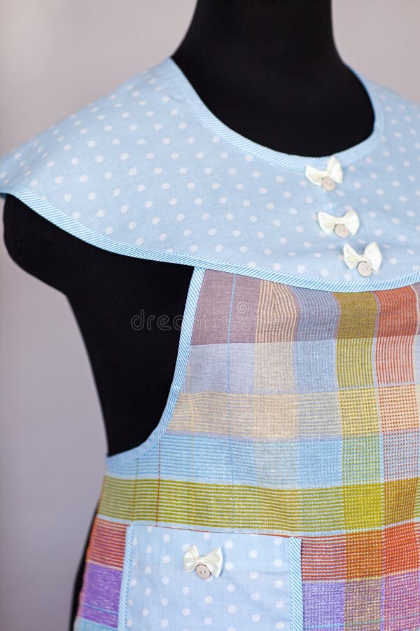 Beautiful Kitchen Apron on a Mannequin Stock Photo - Image of beautiful ...