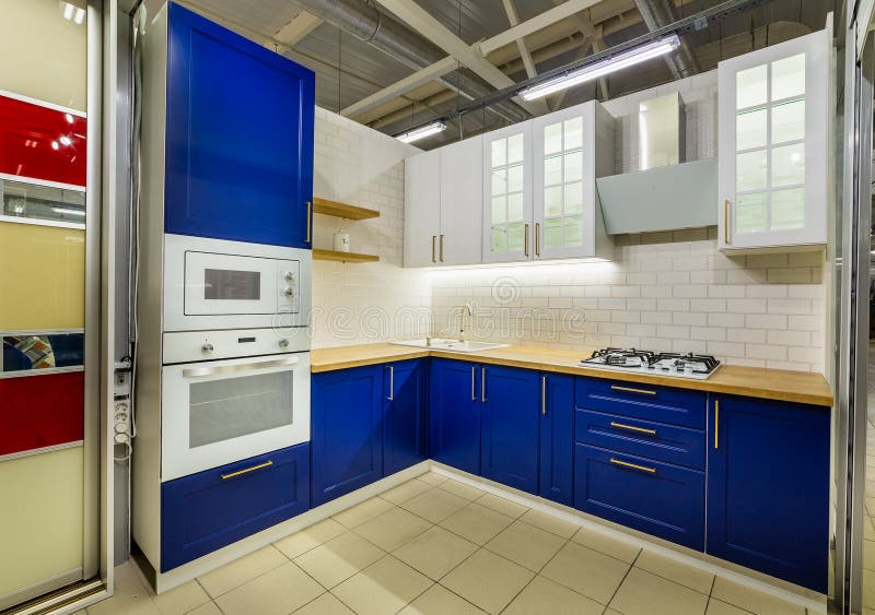 Beautiful Kitchen Complete with Original Design. Kitchen Interior ...