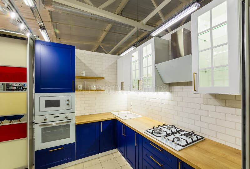 Beautiful Kitchen Complete with Original Design. Kitchen Interior ...