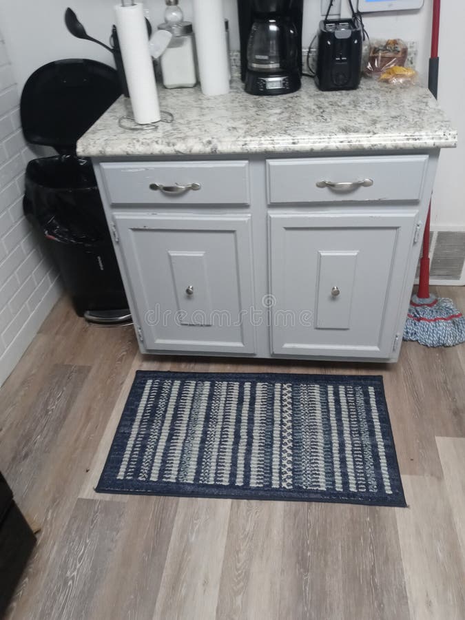 Beautiful Kitchen Setup Coffee Clean Stock Image - Image of kitchen ...