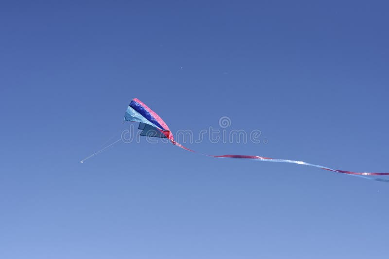 Beautiful kite in the sky stock image. Image of sport - 78210623
