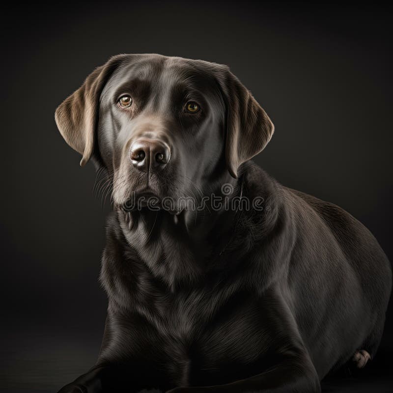 Beautiful Labrador Dog, Ultra Realistic, Generative Ai Stock ...