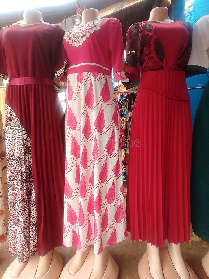 Beautiful Ladies Designs in Uganda. Stock Photo - Image of pink, purple ...