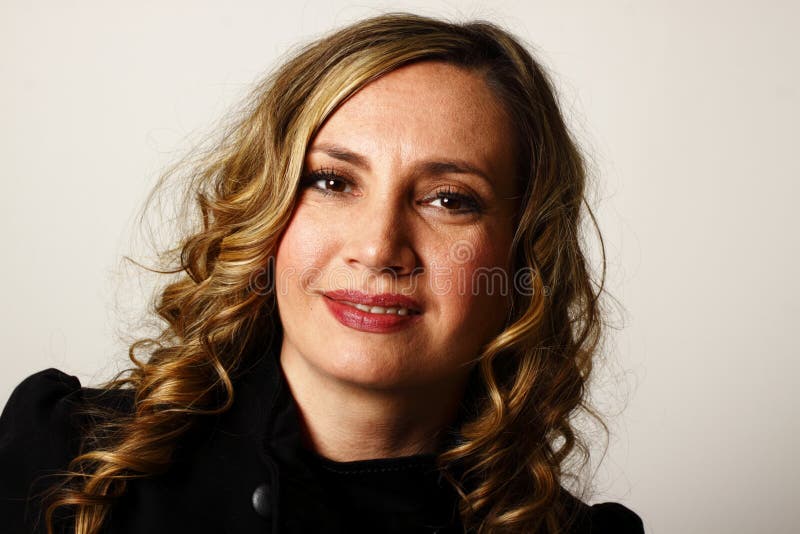 Beautiful Lady stock image. Image of confident, brown - 24252959