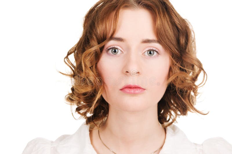 Beautiful Lady Face Portrait Stock Photo - Image: 13781794