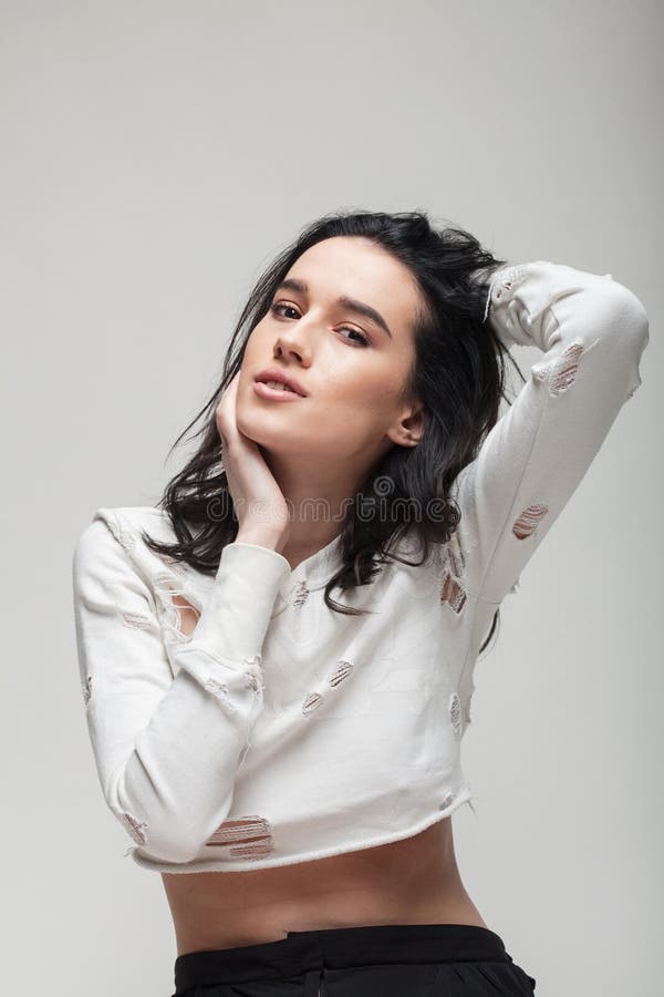 Beautiful lady portrait stock photo. Image of portrait - 92563660