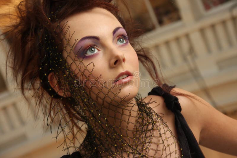 Beautiful lady posing stock image. Image of serious, lady - 39654205