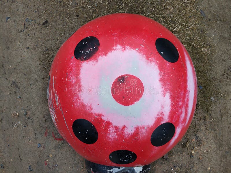 Beautiful Ladybug on the Hill Stock Image - Image of nice, fence: 136748095