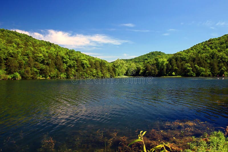 A beautiful lake stock image. Image of forests, water - 10109953