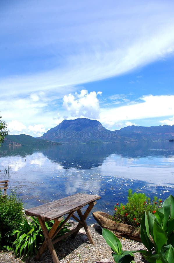 Beautiful Lake stock photo. Image of idyllic, natural - 22126228