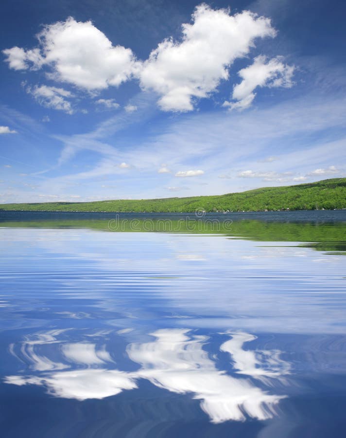 Beautiful Lake Landscape stock photo. Image of summer - 5282954