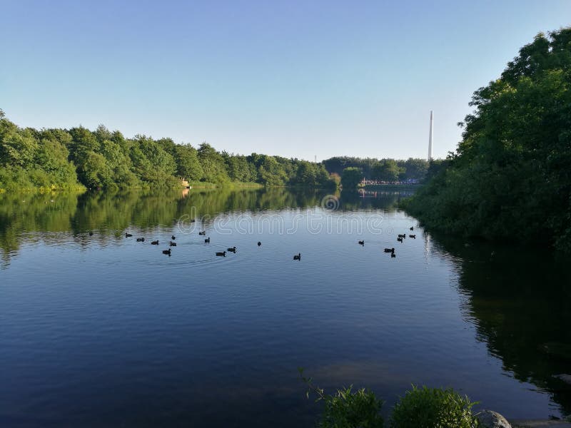 A Beautiful lake stock photo. Image of beautiful, lake - 101203614