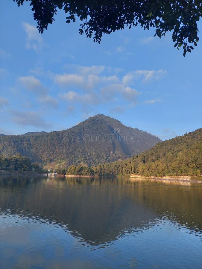 Beautiful lake views stock image. Image of freezing - 262698743