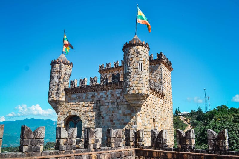 Beautiful Lamas Castle Located in Lama, Peru during Daylight Stock ...