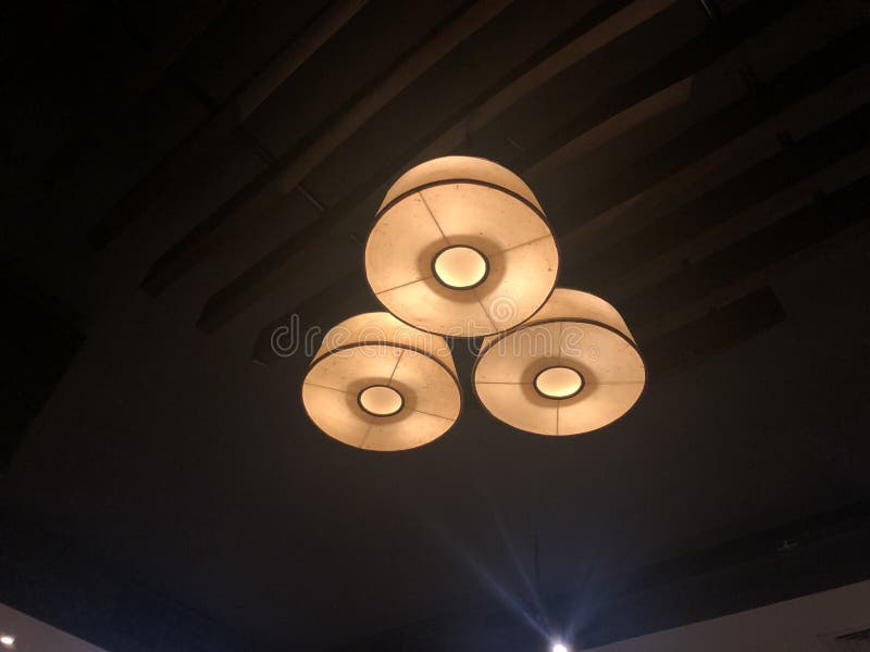 Beautiful Lamp Shades, Low Light Stock Image - Image of shades, amazing ...