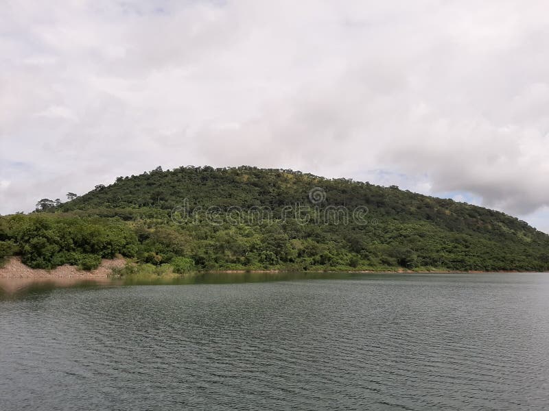 Beautiful Land Scape at Akosombo Stock Image - Image of akosombo, river ...