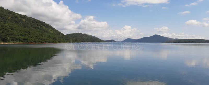 Beautiful Land Scape at Akosombo Stock Image - Image of shore ...