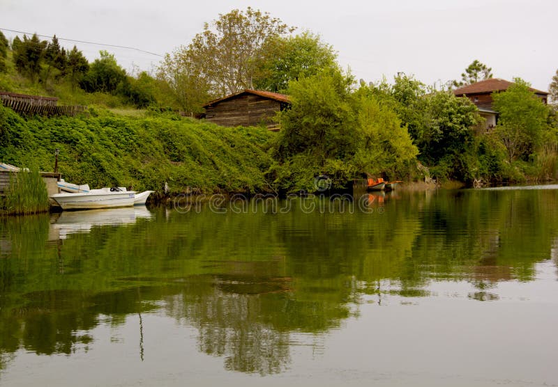 Beautiful Landscape in Agva, Istanbul Turkey Stock Photo - Image of ...