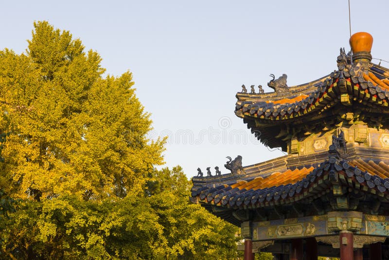 Beautiful Landscape in Beijing Stock Image - Image of asian, nature ...