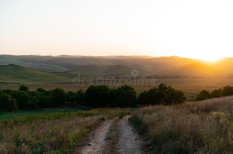 Beautiful Landscape in the Foothills Stock Photo - Image of cowboy ...