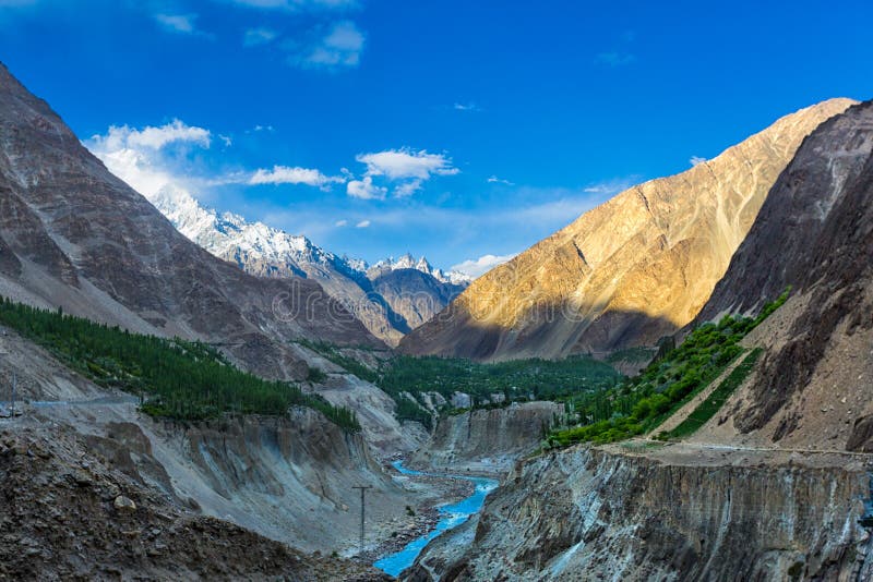 Beautiful landscape Gilgit stock image. Image of beautiful - 92806463