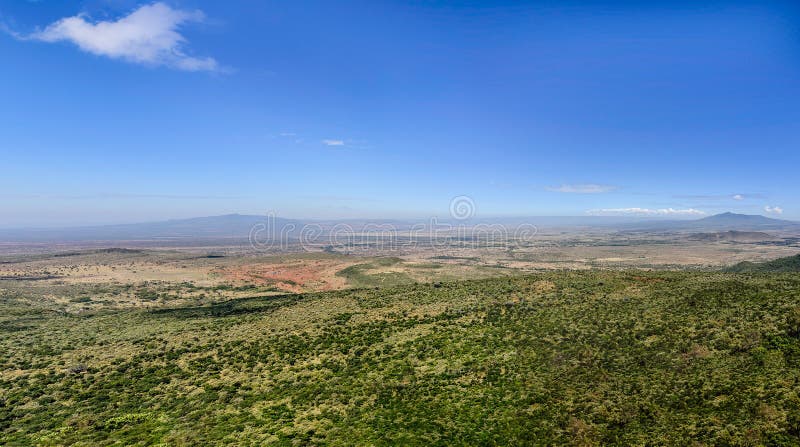 Beautiful Landscape of Great Rift Valley in Africa Stock Photo - Image ...