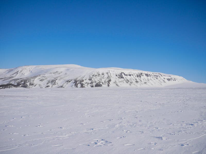 Beautiful Landscape of Ice Field Stock Photo - Image of rural, europe ...