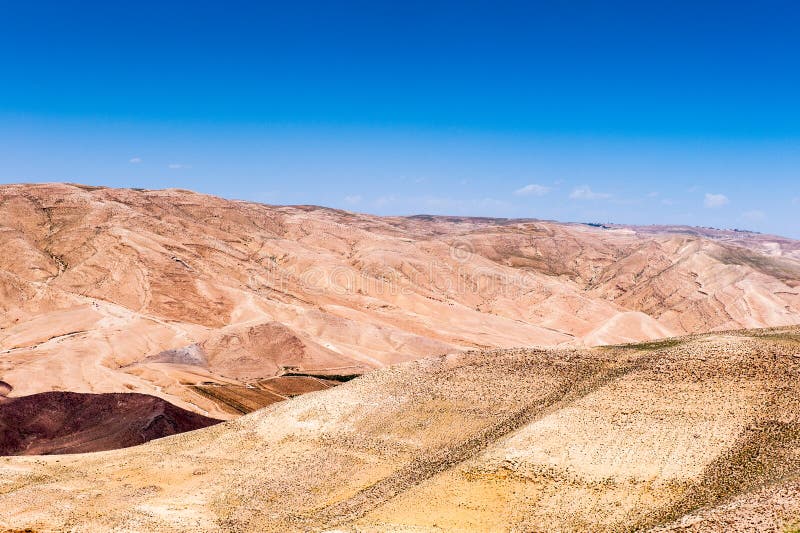 Beautiful landscape Jordan stock image. Image of hill - 56737883