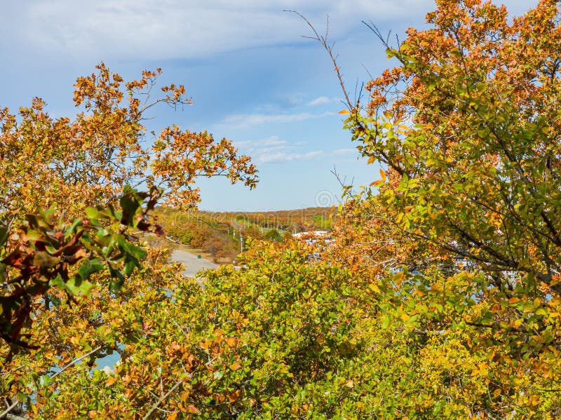 Beautiful Landscape of Lake Murray State Park Stock Image - Image of ...
