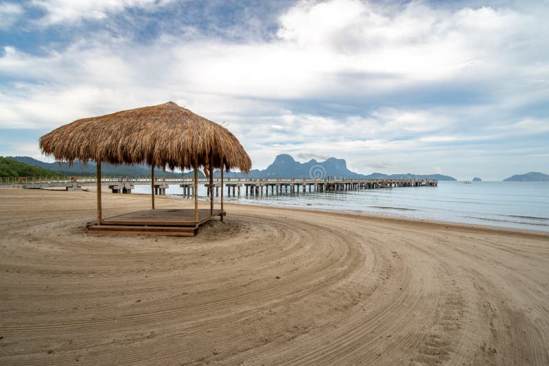 Beautiful Landscape in a Lio Beach at El Nido, Palawan Stock Image ...