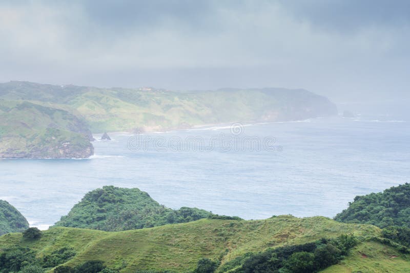 Beautiful Landscape of Mahatao, Batanes, Philippines Stock Photo ...