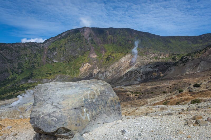 Mount Papandayan Volcanic Crater Stock Image - Image of indonesia ... Mount Papandayan Volcanic Crater Stock Image - Image of indonesia ...