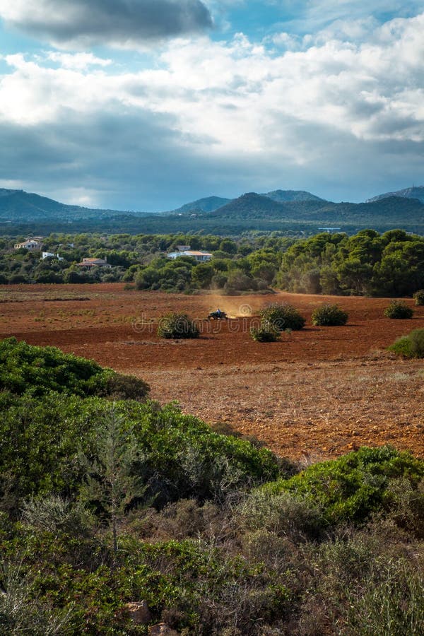 Beautiful Landscape Mountain View Mediterranean Stock Image - Image of ...