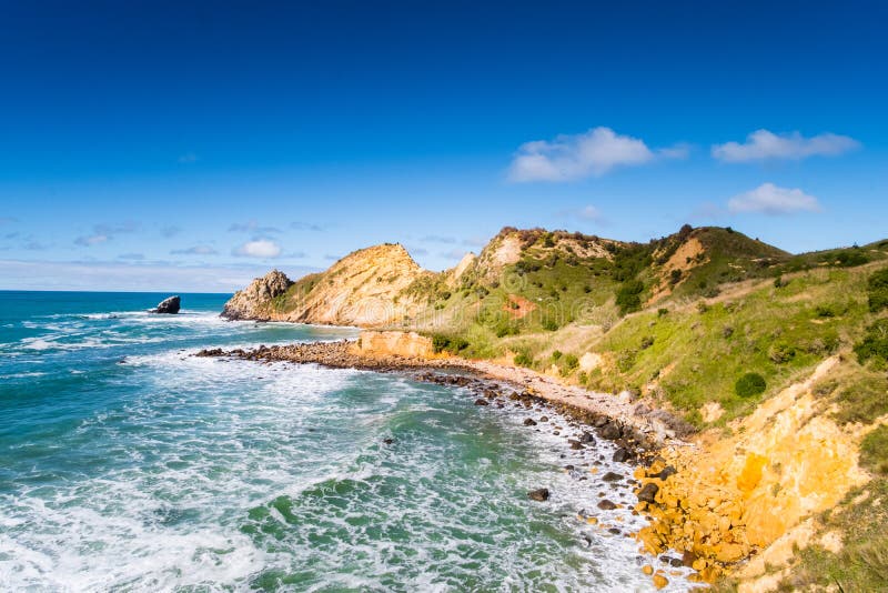 Beautiful Landscape of a Peninsula. I Stock Photo - Image of nature ...