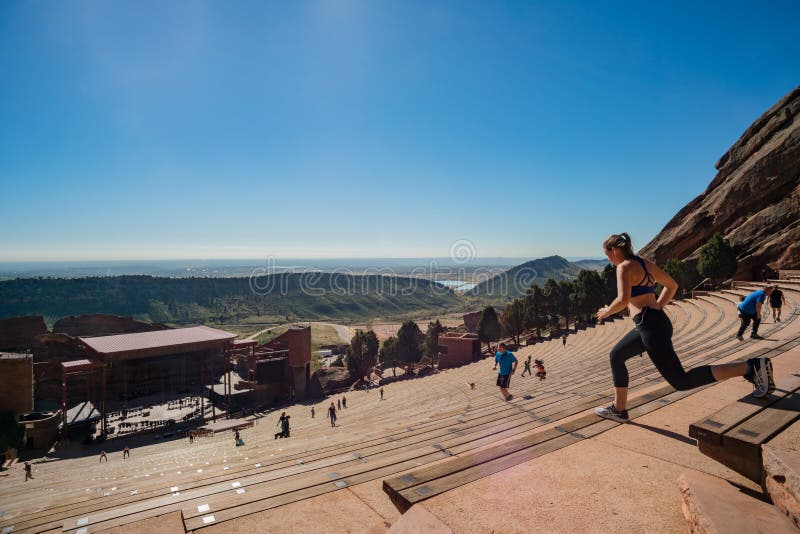 Beautiful Landscape of Red Rocks Colorado Editorial Image - Image of ...
